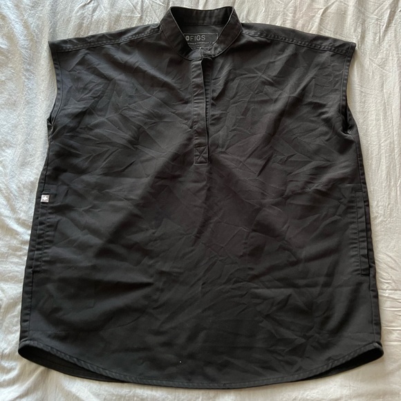 Figs | Tops | Figs Rafaela Oversized Top Black | Poshmark